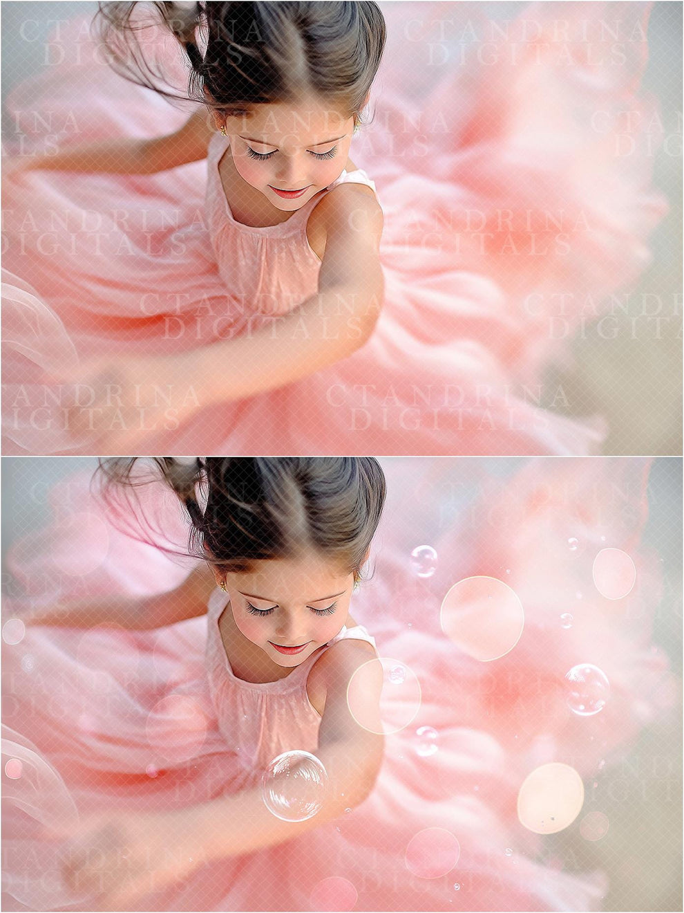 Bubbles and Bokeh Digital Backdrop Overlays – CTandRinaDigitals