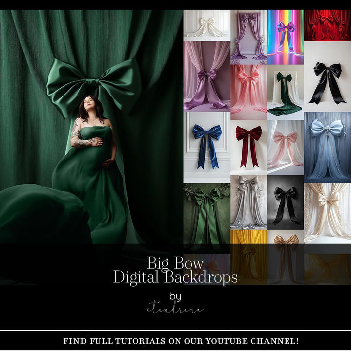 Big Bow Digital Backdrops – CTandRinaDigitals