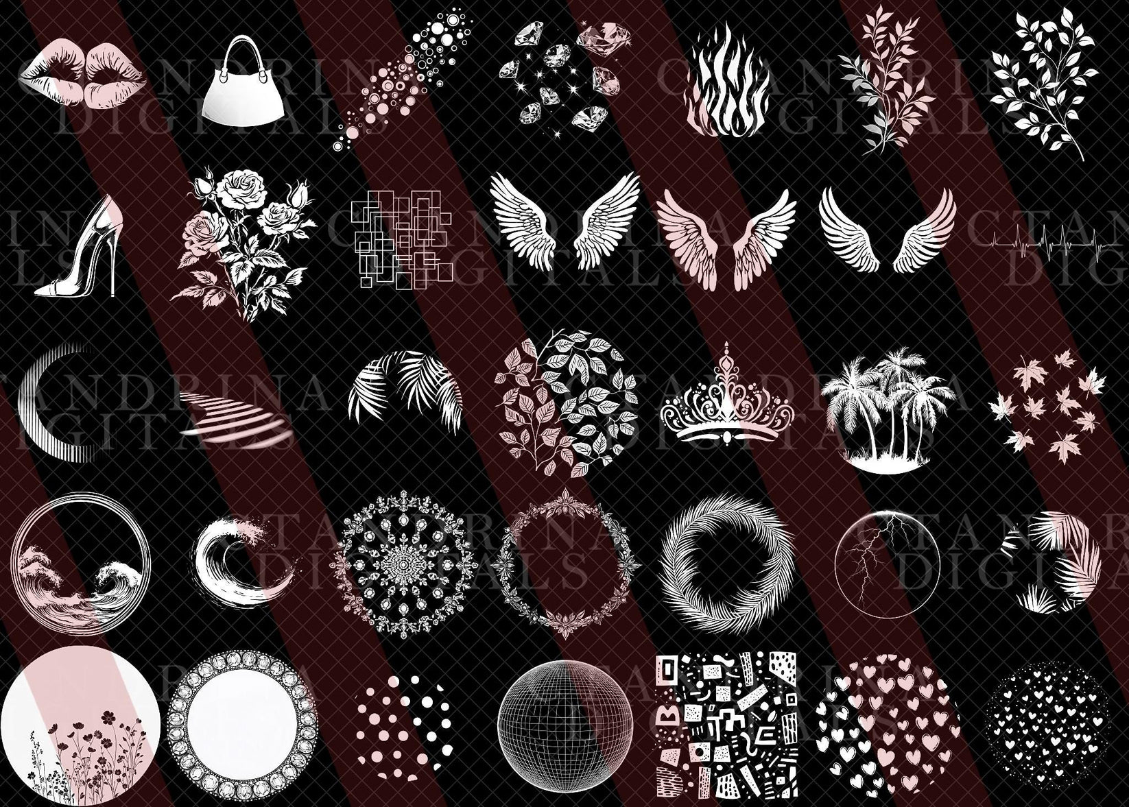 Snoot and Shape Digital Backdrop Overlays Vol. 2 – CTandRinaDigitals
