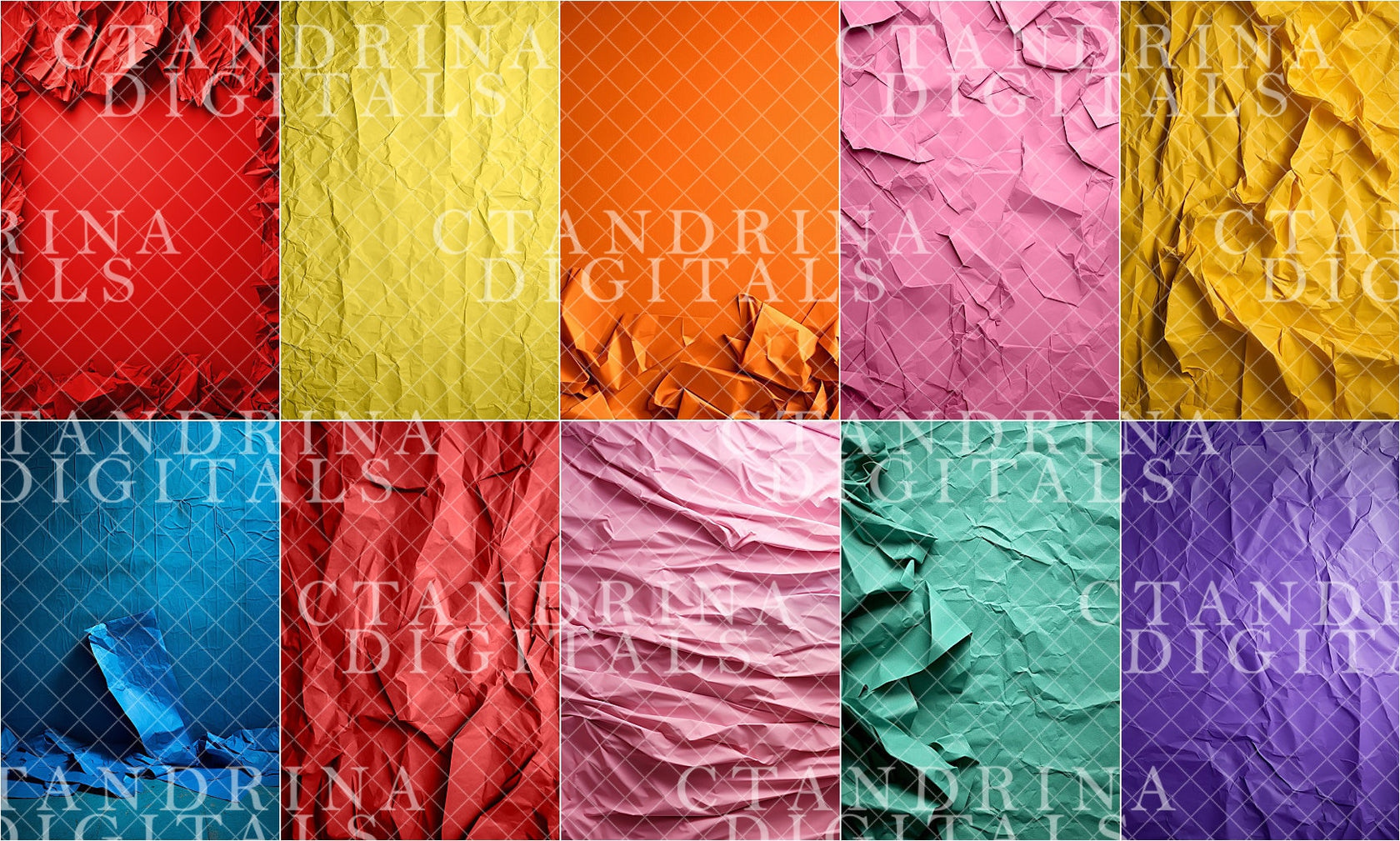 Wrinkled Paper Digital Backdrop Overlays – CTandRinaDigitals
